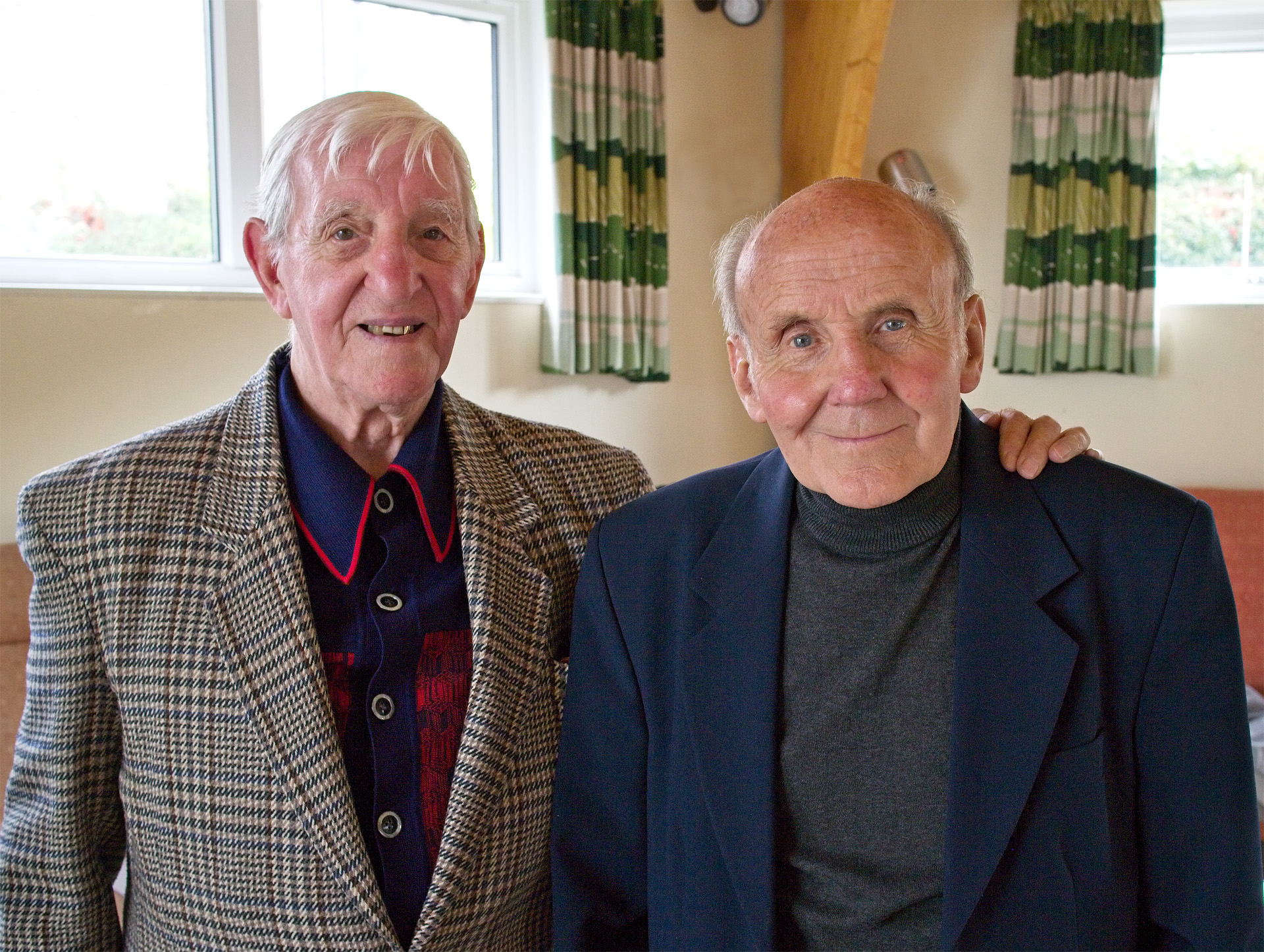 Ron Cooper L & Sammy McCarthy R – Our Bow