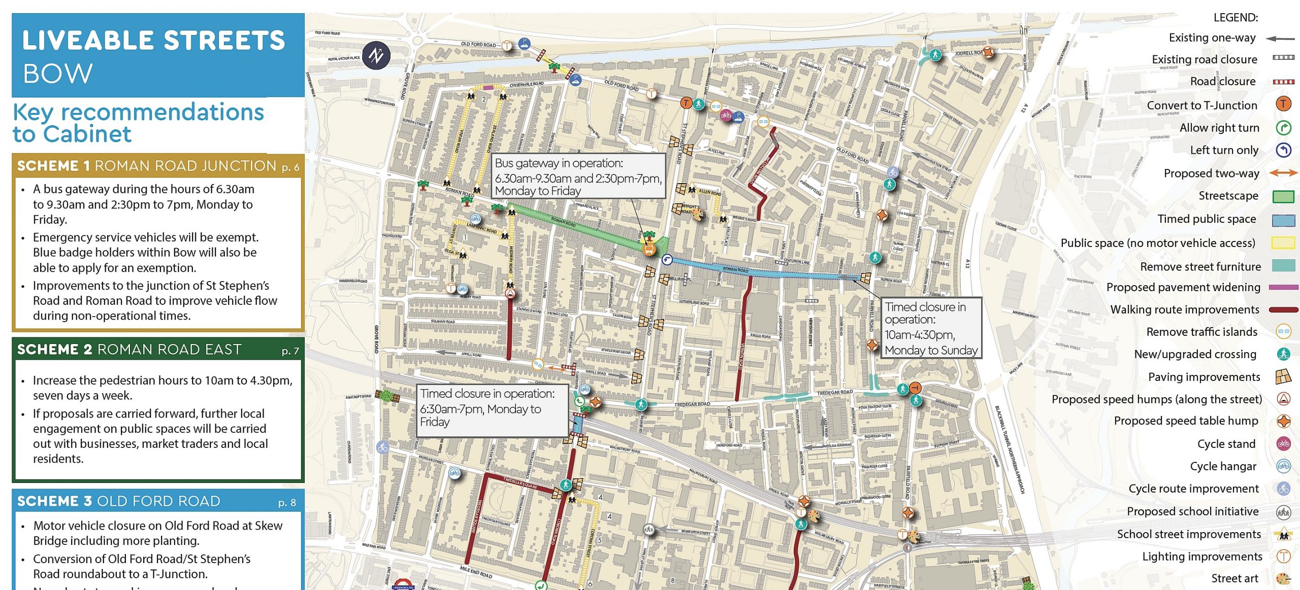 Liveable Streets Bow Consultation results – Our Bow