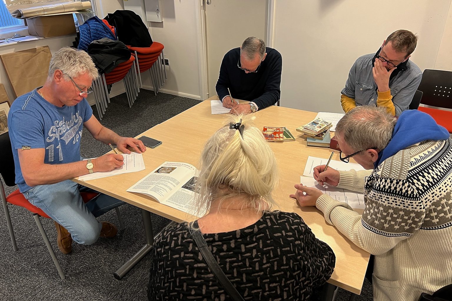 The Geezers visit Bishopsgate Institute Archives for a bespoke session ...