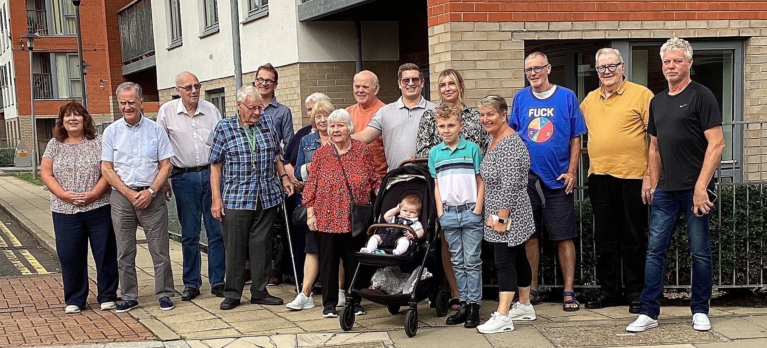 Visit from great, grandson of founding member of the Geezers – Our Bow