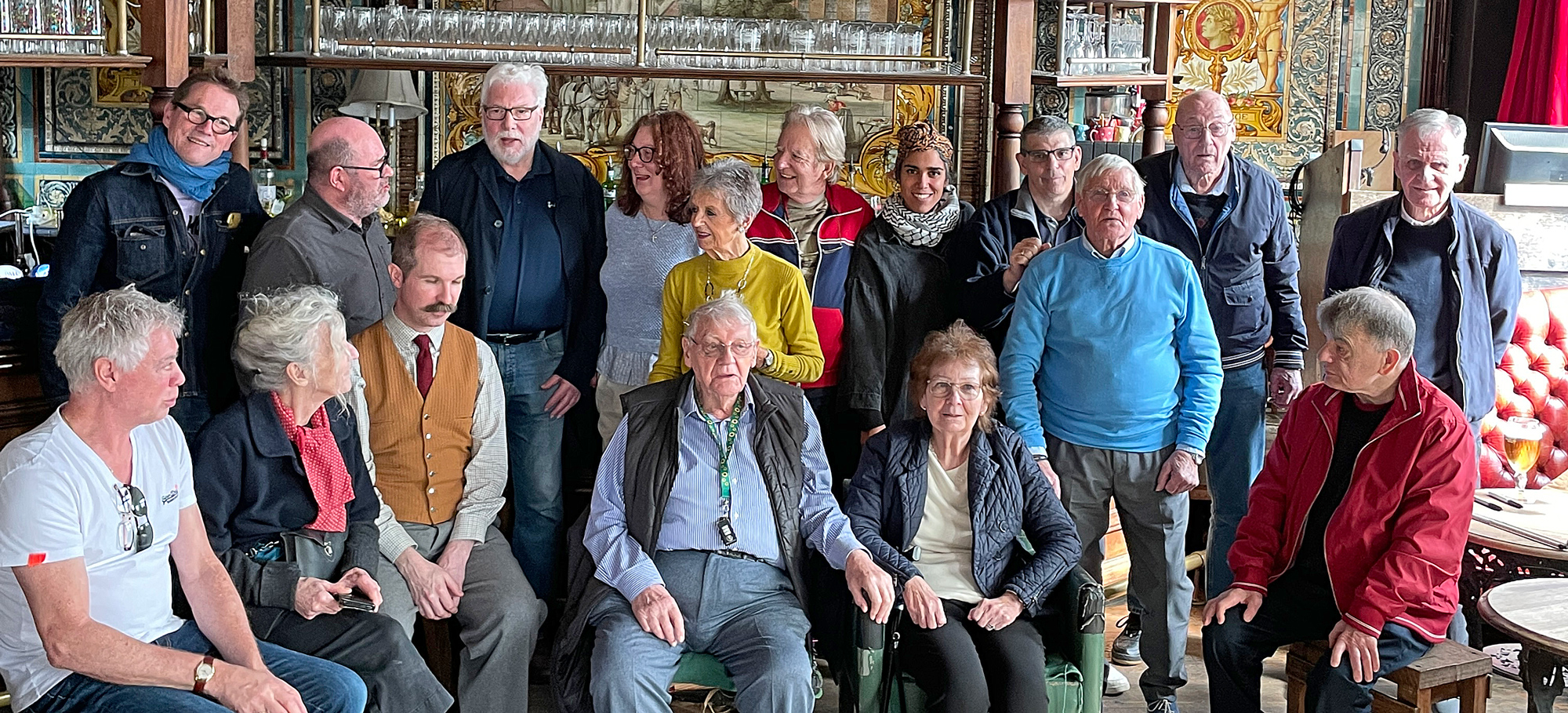 The George Tavern hosted a visit from The Geezers – Our Bow